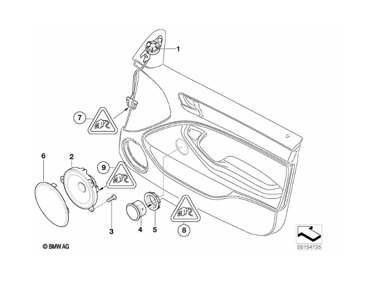 BMW E46 Harman Kardon Top Hifi Lautsprecher 65138368241 | Autohaus Thoma
